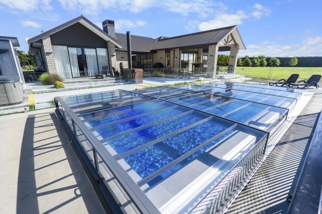 Pool enclosure TERRA™ | Ultra-low and elegant solution | Pool & Spa ...